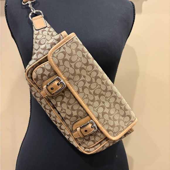 Coach | Bags | Coach Bon Voyage Signature Belt Bag | Poshmark